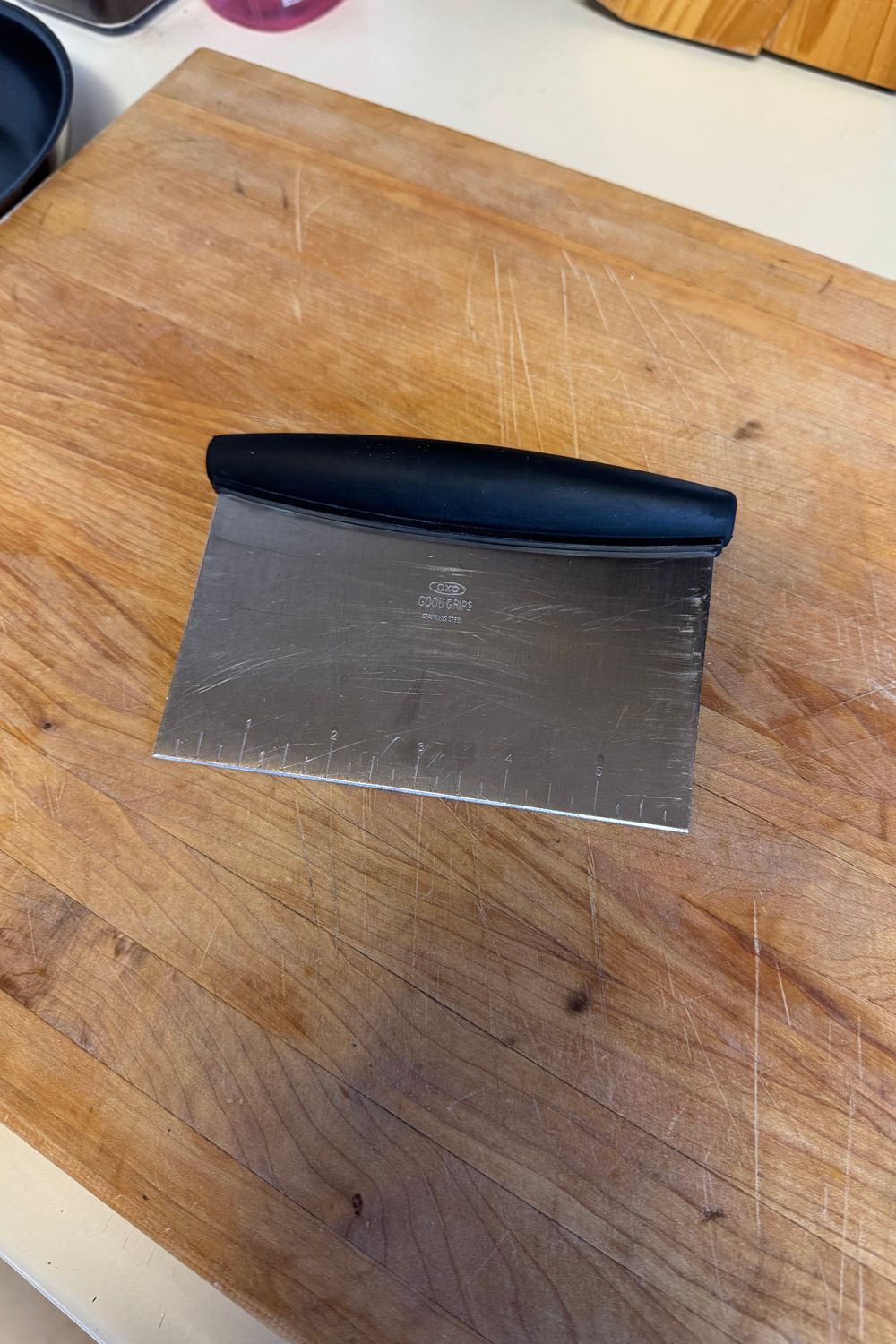 OXO Bench Scraper Review: Most-Used Tool at Purple Café